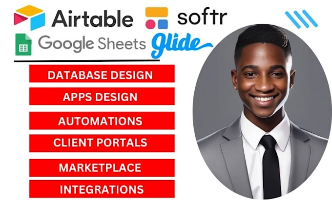 Create Database Apps Client Portals With Airtable Softr Glide