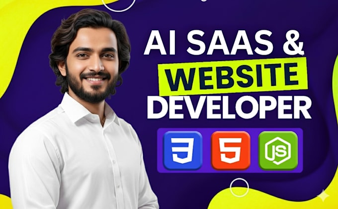 Do ai saas full stack development, web app, frontend, backend developer by Sadaludev | Fiverr