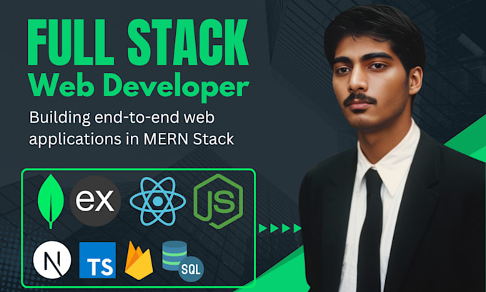 Develop web app as mern stack developer using react next nodejs by Ashar57ce | Fiverr
