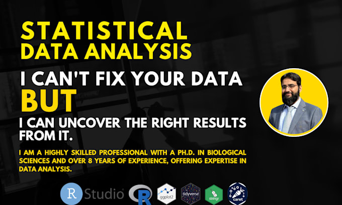 Perform statistical data analysis and r coding in rstudio, r programming by Drzubair11010 | Fiverr