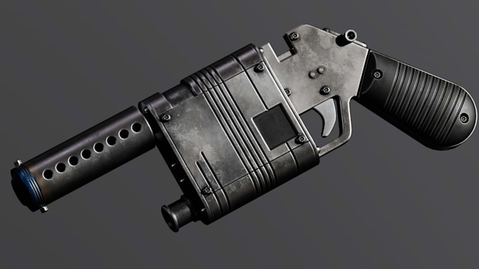 Do 3d hard surface models with realistic textures by Dariusdxm | Fiverr