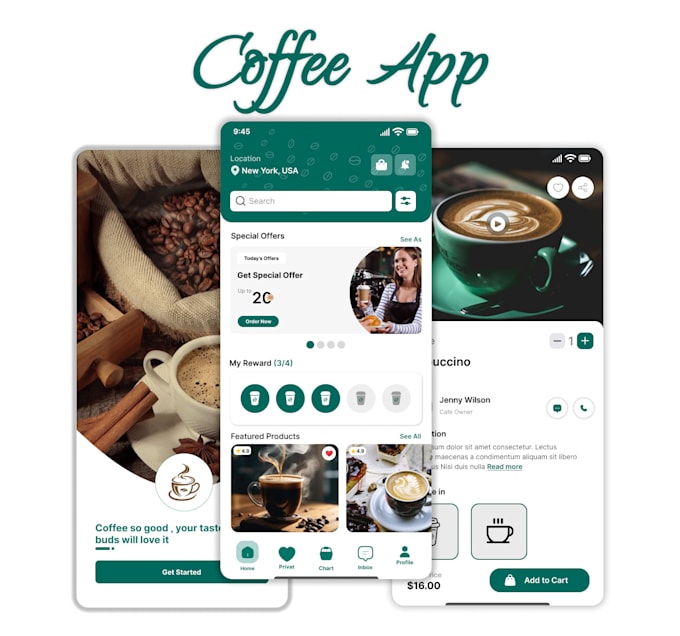 Design professional mobile app ui by Nangialypopal | Fiverr