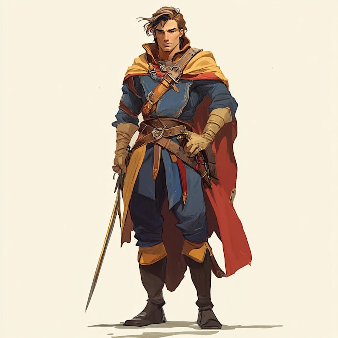 Amazing dnd fantasy character art by Zillahcloven | Fiverr