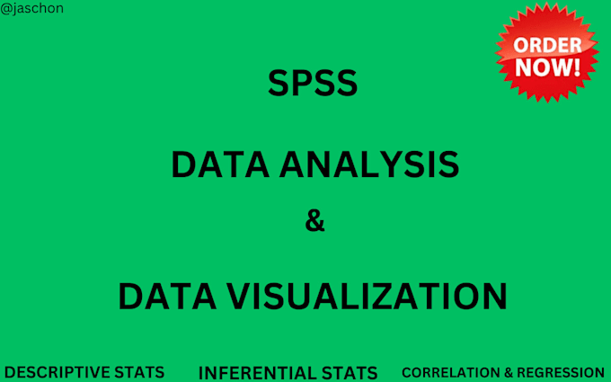 Do spss data analysis and visualization by Jaschon | Fiverr