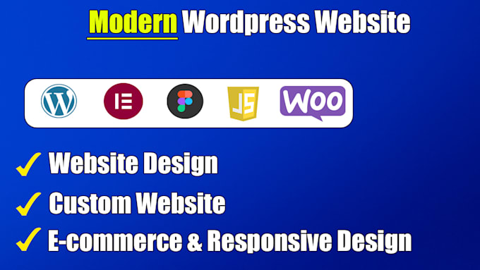 Create wordpress website or elementor website landing page by Anax_dev | Fiverr