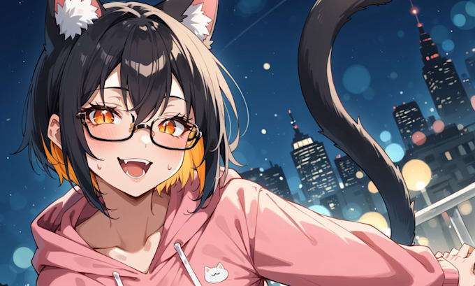 Design create an ai waifu portrait by Kaoriya_aiart | Fiverr