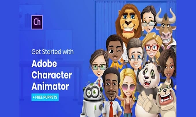 Do adobe puppet character animation, 3d kids animation disney cartoon ...