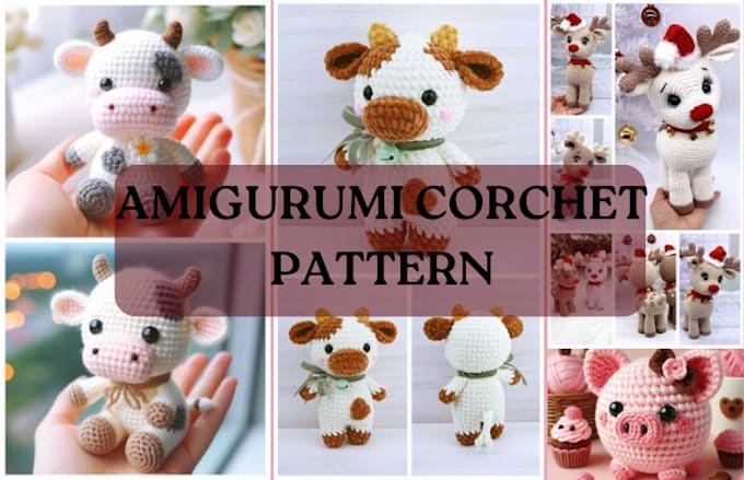Crochet pattern for etsy amigurumi crochet pattern etsy crochet pattern ...