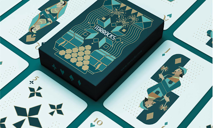 Design card game art, board game art, card game design, tarot poker ...