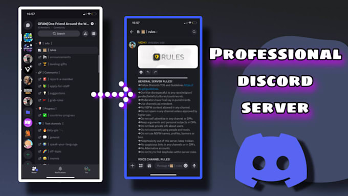 Setup a discord server professionally by Nicho_hand | Fiverr