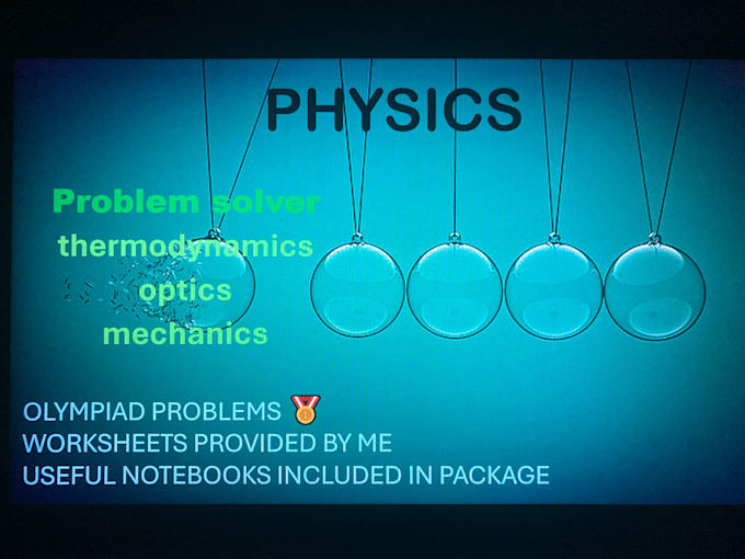 Solve physics problems accompanied by detailed explanations by Codrin2103 | Fiverr
