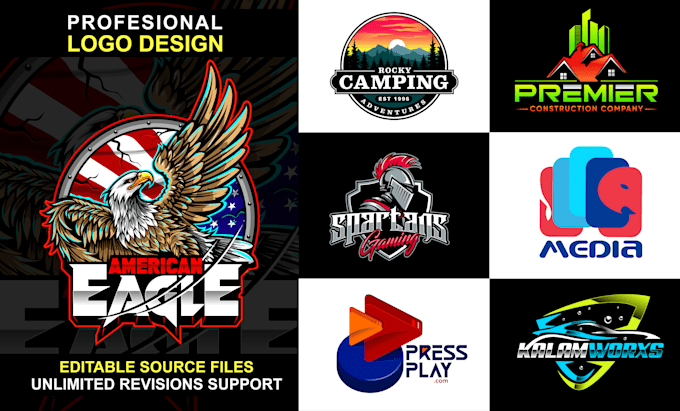 Design creative modern versatile logo design by Logodesign_ana | Fiverr