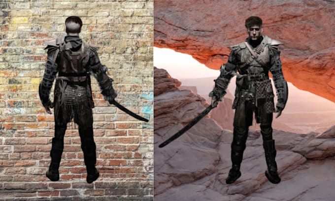 3d game character modelling, 3d metahuman character model, cloth rig by ...