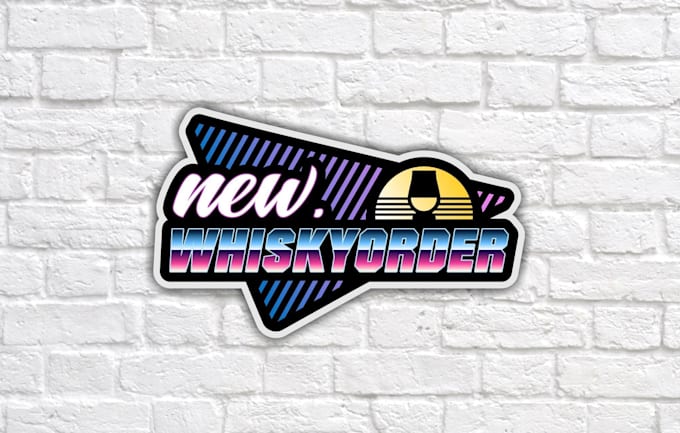 Create a retro 90s vintage illustrator logo design by Anthonydelaros ...