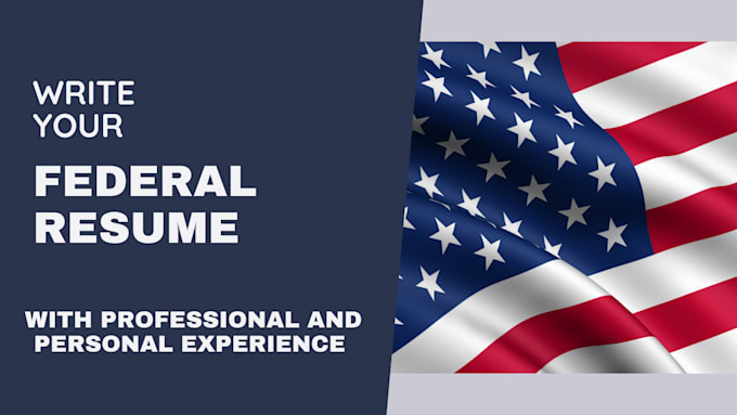 Create a two page federal resume for usajobs by Jocelynsteward | Fiverr