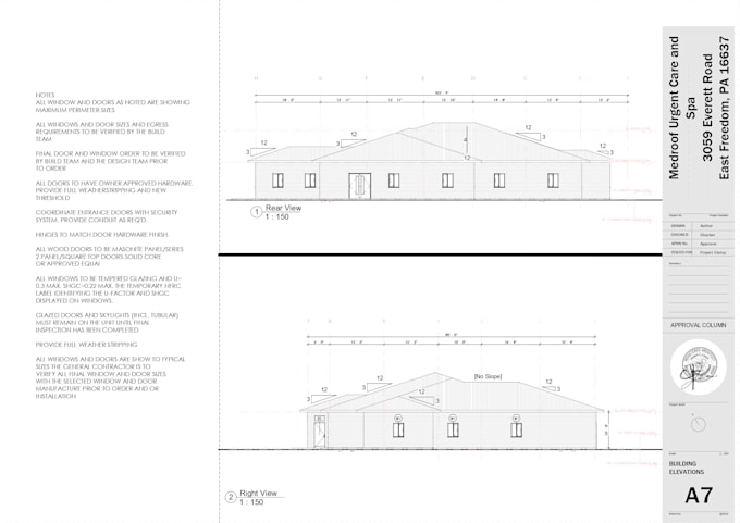 Prepare a detailed architectural plans with building codes hvac stamp ...