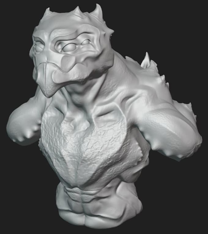 Create 3d creature models for games and animation by Jamesc_3d | Fiverr