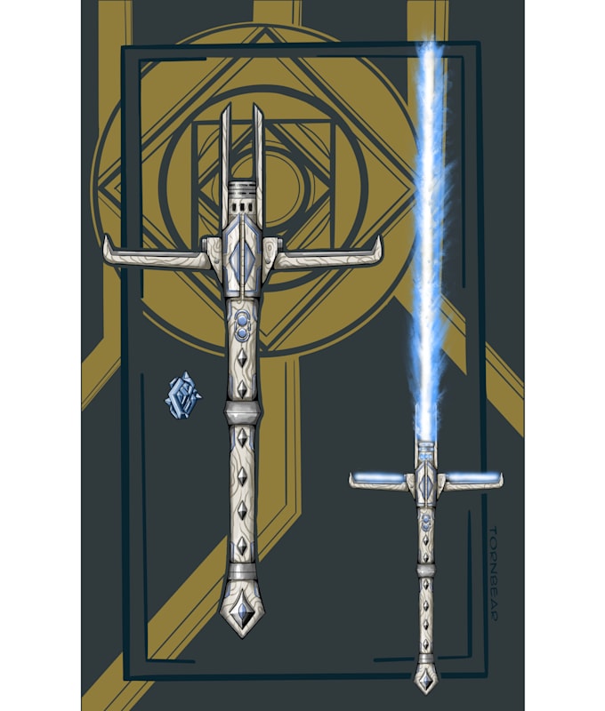 Design your custom lightsabers by Krimm_he | Fiverr