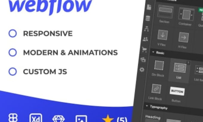 Do 3d animated webflow, 3d animated website, 3d spline animation ...