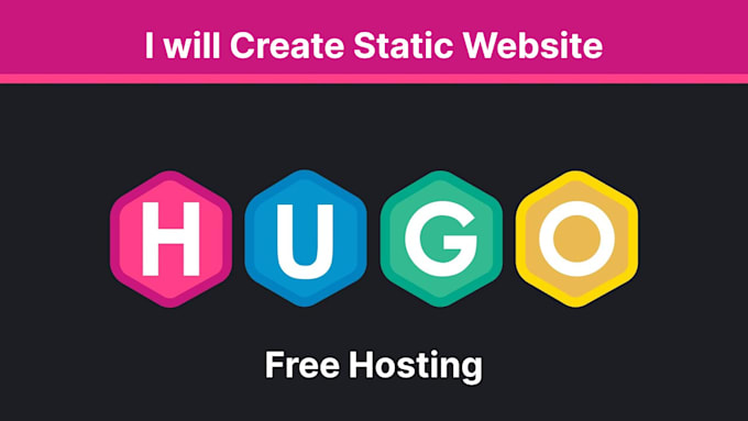 Build a hugo static website for you by Imshariq | Fiverr