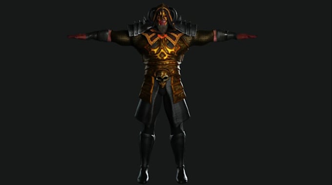 Create 3d character for games,fantasy medieval 3d model,ue5 rig,facial ...