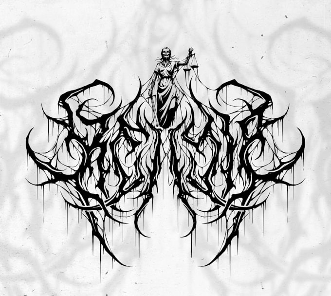Design your black, slamming, brutal, death metal logo by Ekola_moria | Fiverr