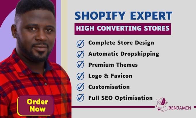 Shopify store design or shopify website by Divepen01 | Fiverr