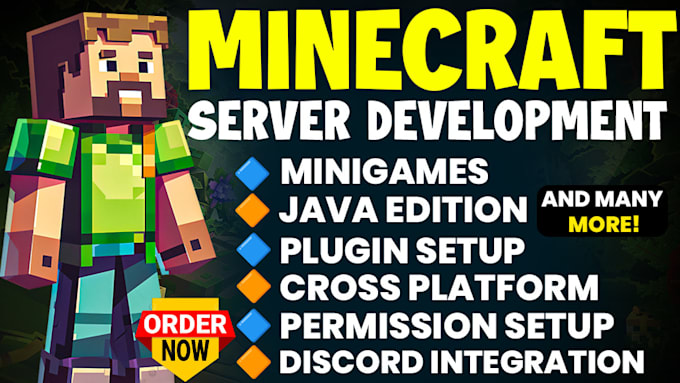 Setup your minecraft server by Thehustlr | Fiverr