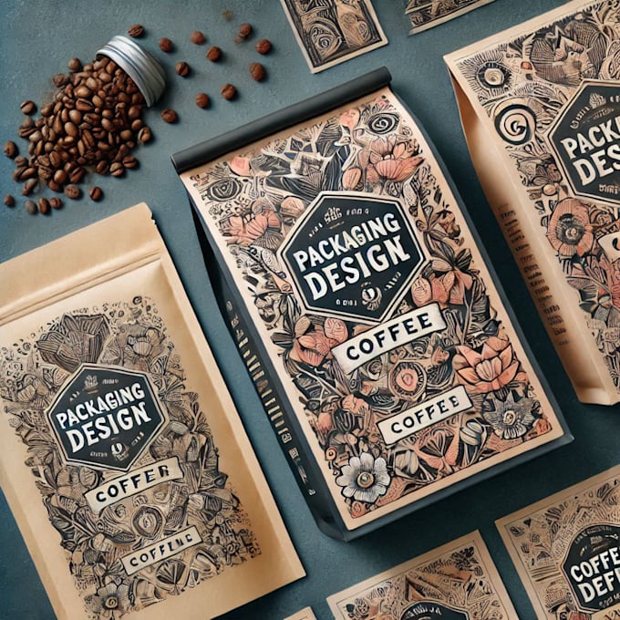 Design coffee bag and label and packaging for you by Brencipenketh | Fiverr