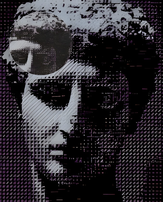 Convert any image to bitmap effect and also into vector by Rafi ...