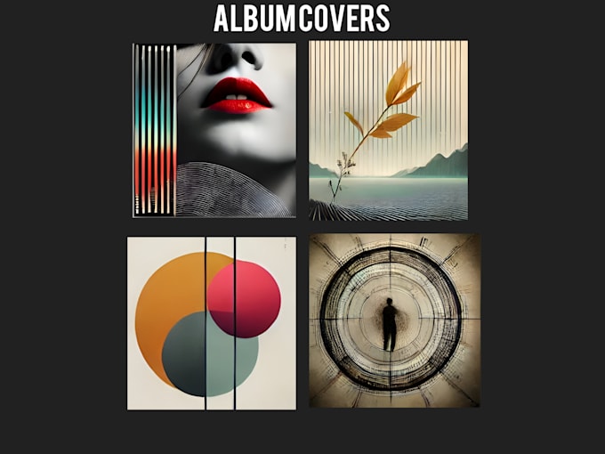 Make a minimalist album cover for your band by Shabad_arora29 | Fiverr