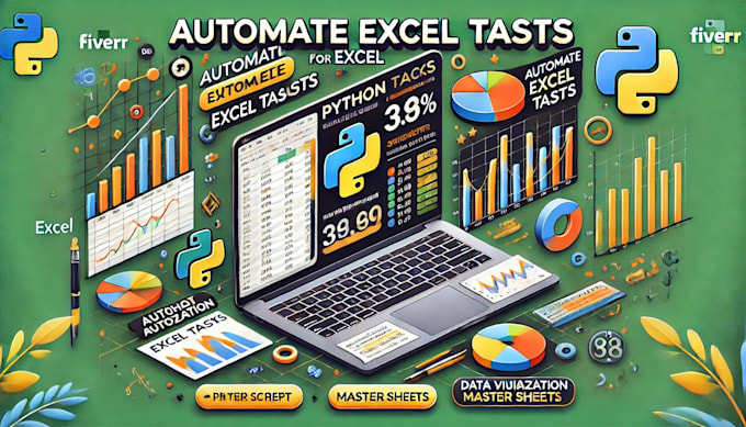Automate excel tasks with python by Saudqadir | Fiverr