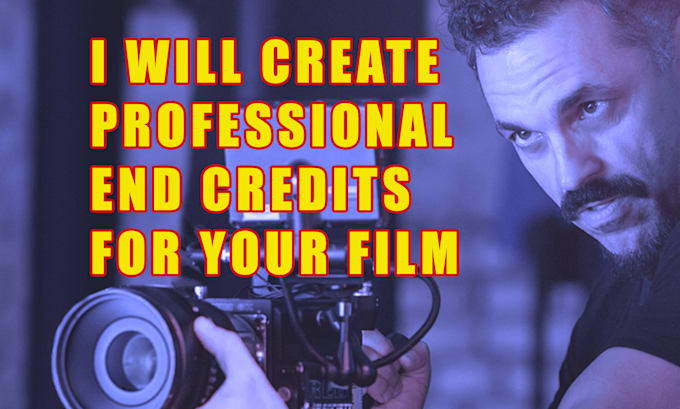 Create professional end credits for your film by Alekk_pires | Fiverr