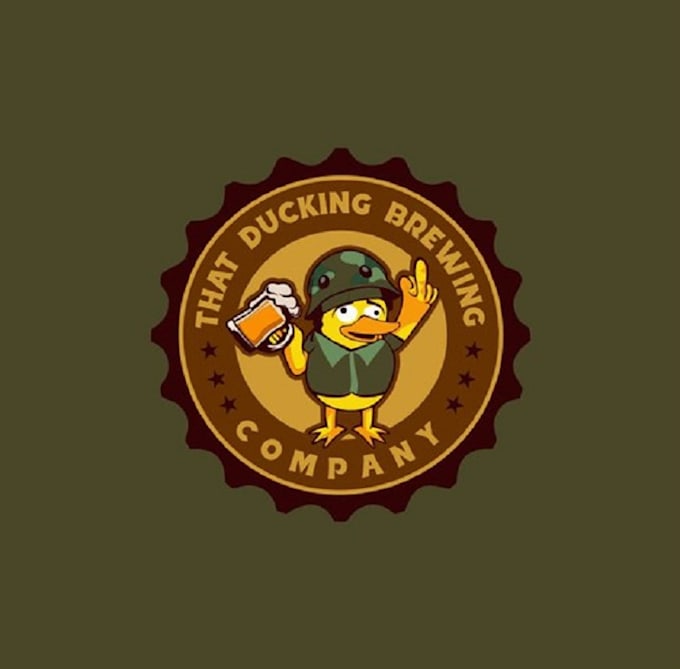 Make super mascot ducking brewing company logo by Claire_keene | Fiverr