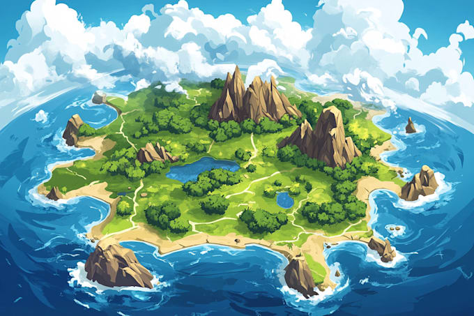 Make fantasy maps of world, region by Axelvoid | Fiverr