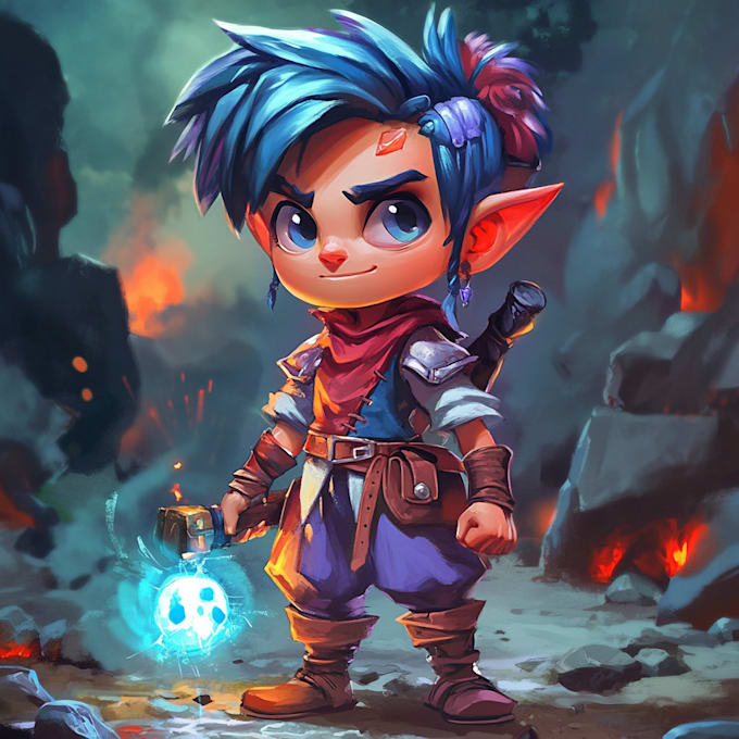 Design and animate pixel art characters by Phisylei | Fiverr