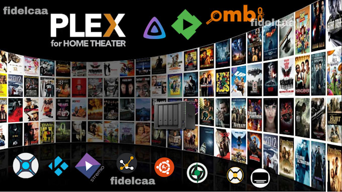 Configure plex emby kodi jellyfin stremio, on nas and automate sonarr radarr by Fidelcaa | Fiverr