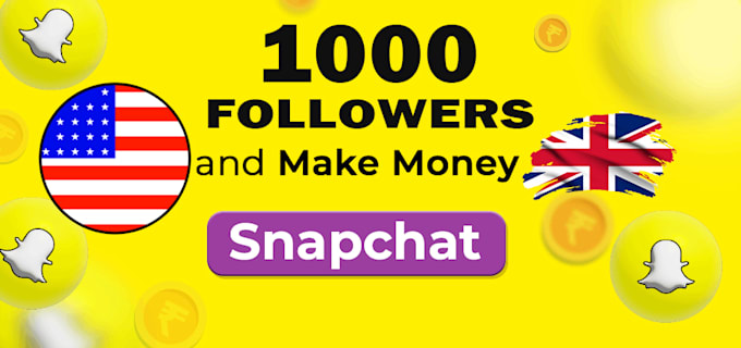 Do snapchat organic followers from usa or eu by Trevorglassy | Fiverr