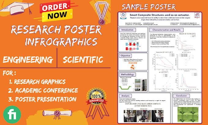 Design engineering conference posters by Shamgraphicshub | Fiverr