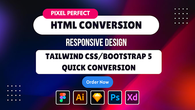Convert figma to html css bootstrap psd to html tailwind css or figma ...