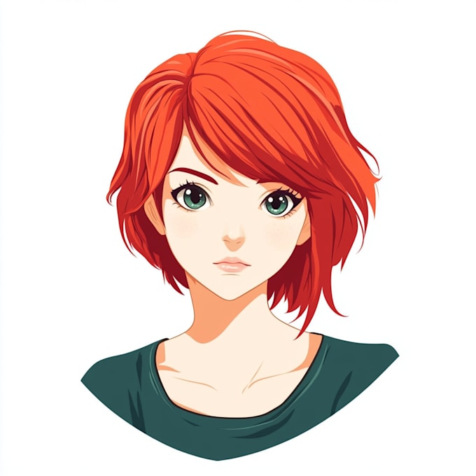 Create unique flat vector illustration by Brookeston | Fiverr