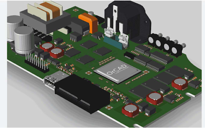 Design a professional electronic pcb circuit, pcb testing, schematic ...