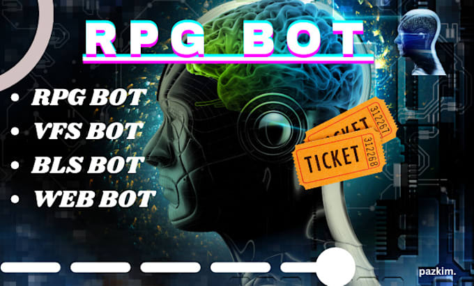 Do rpg bot, game bot, cheated bot, mmorpg bot, appointment bot by Pazkim59 | Fiverr