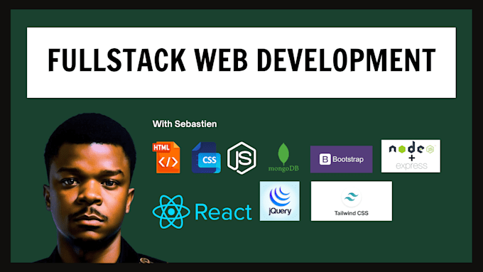 Be Your Fullstack Web Dev Skilled In Js Nodejs React And Bootstrap By