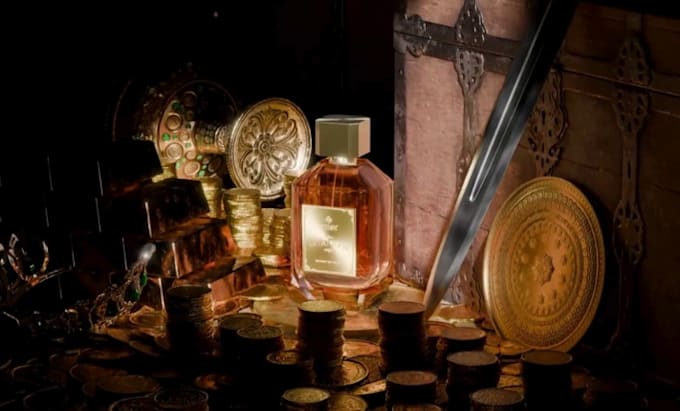 3d perfume animation body spray perfume animation fragrance product ...