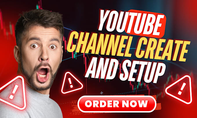 Do youtube channel create and setup by Fsdshakib | Fiverr