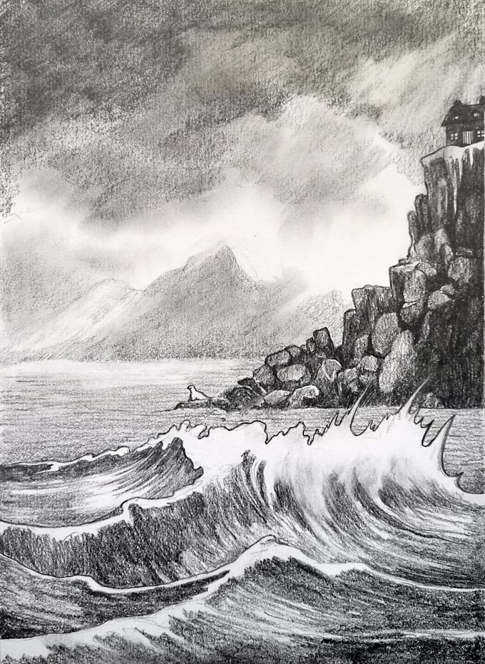 Create traditional drawing for you by Jasminekingart | Fiverr