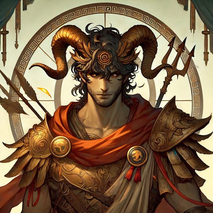 Make fantasy art, dnd character concept art illustration by Rodemei ...