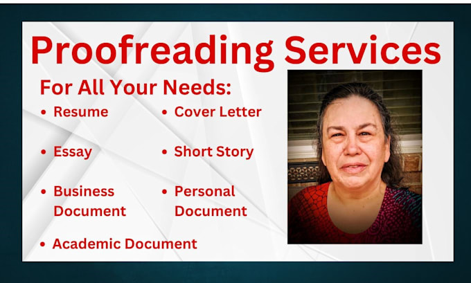 Carefully proofread your written document by Anita_ayres | Fiverr