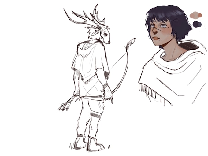 Draw digital characters and fanart by Laurka_ | Fiverr